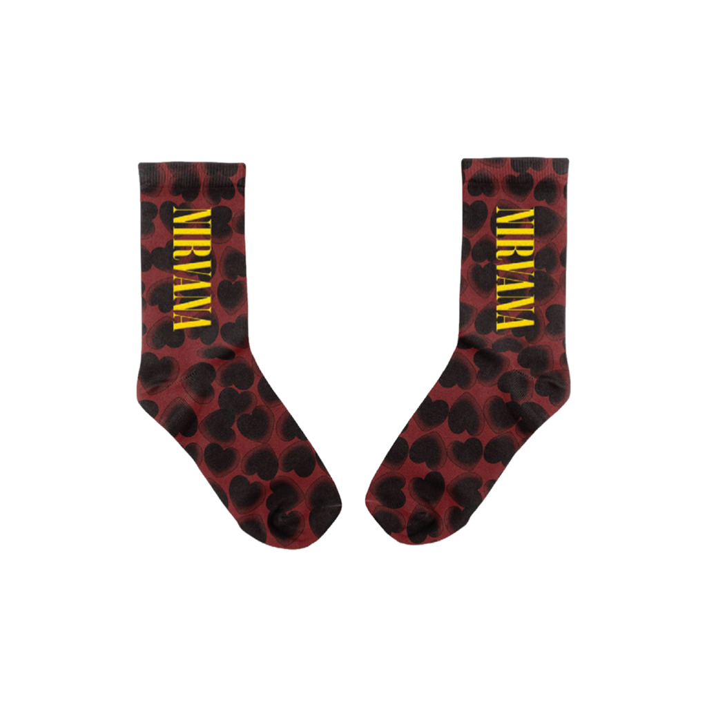 Heart Shaped Box Socks - Nirvana